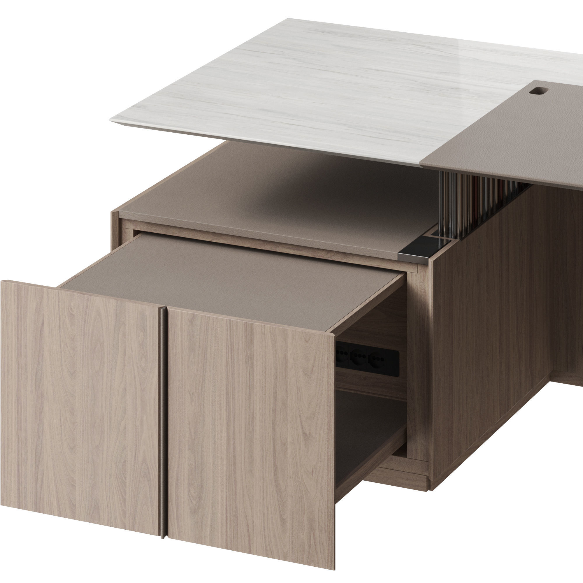 Giorgetti G Code Desk 3D model | CGTrader