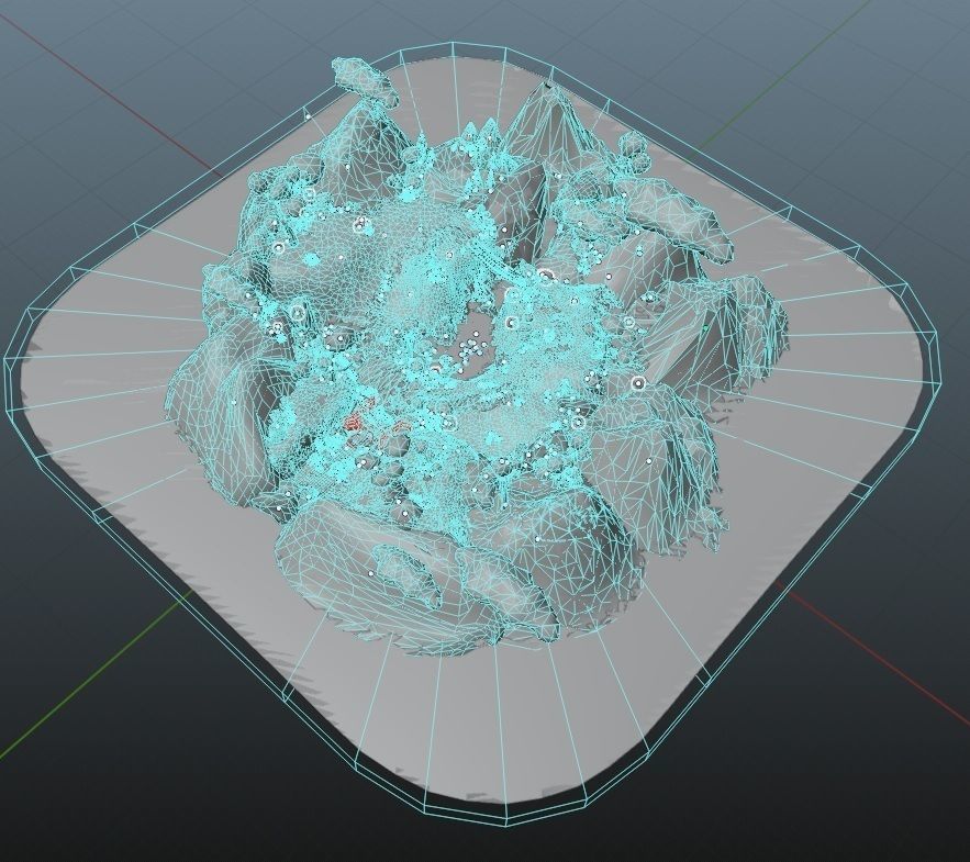 Environment Backyard Low-Poly 3D model | CGTrader