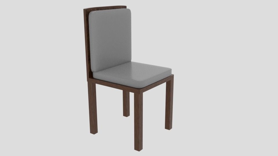 chair model with realistic texture for blender 3D model | CGTrader