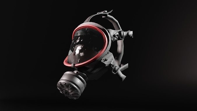 3D model GAS MASK ASSET VR / AR / low-poly | CGTrader