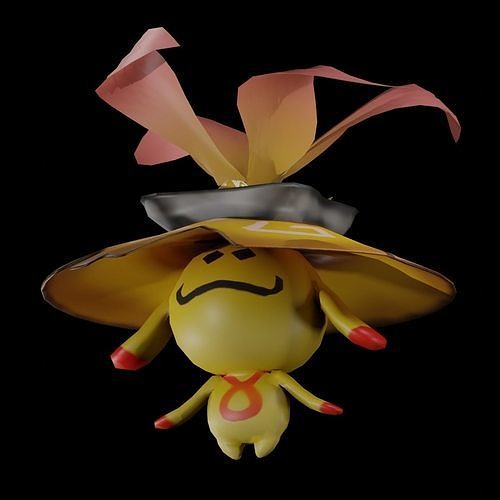 3D model Aranara from GENSHIN IMPACT VR / AR / low-poly | CGTrader