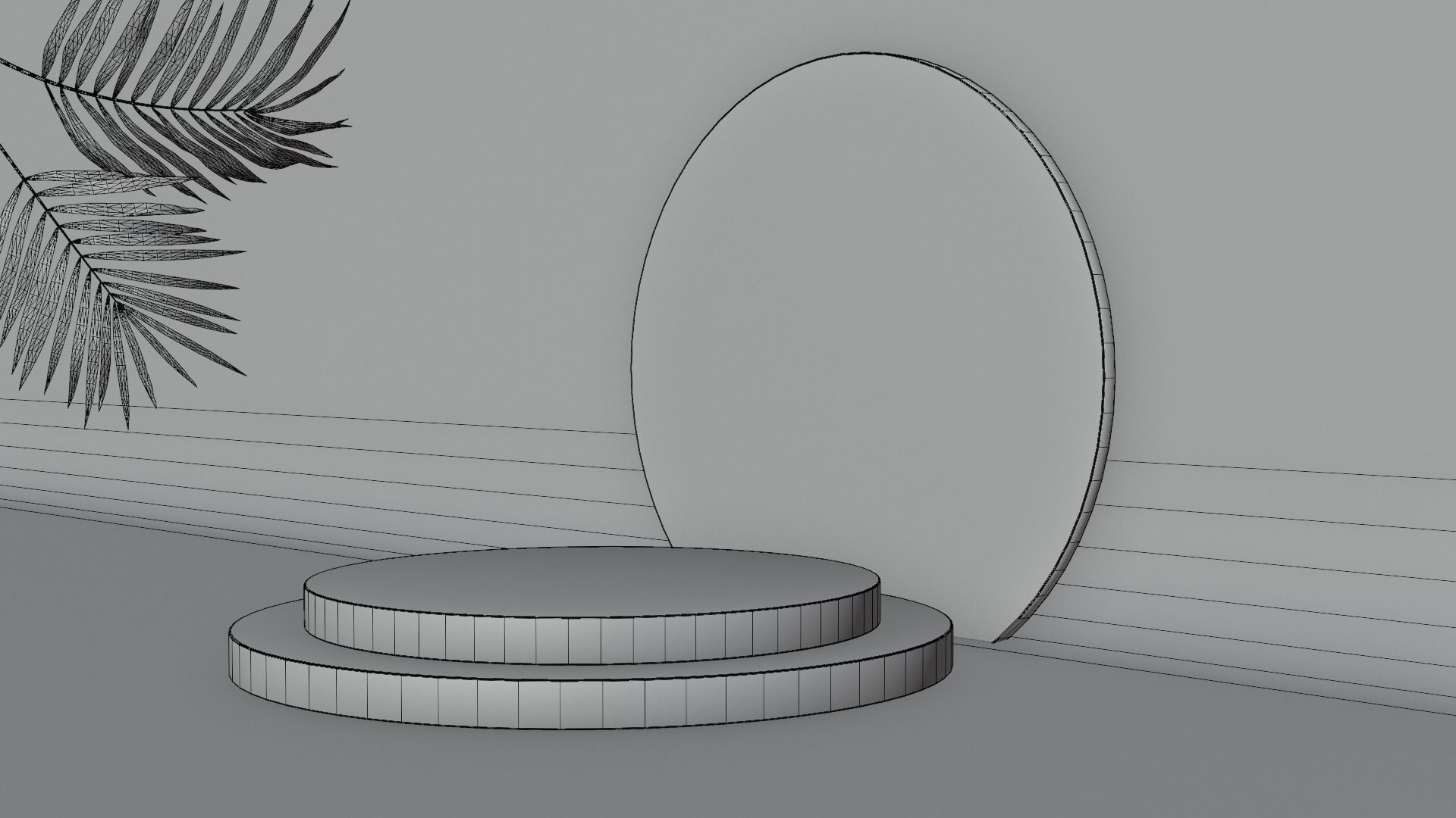 3D model Display Podium VR / AR / low-poly | CGTrader