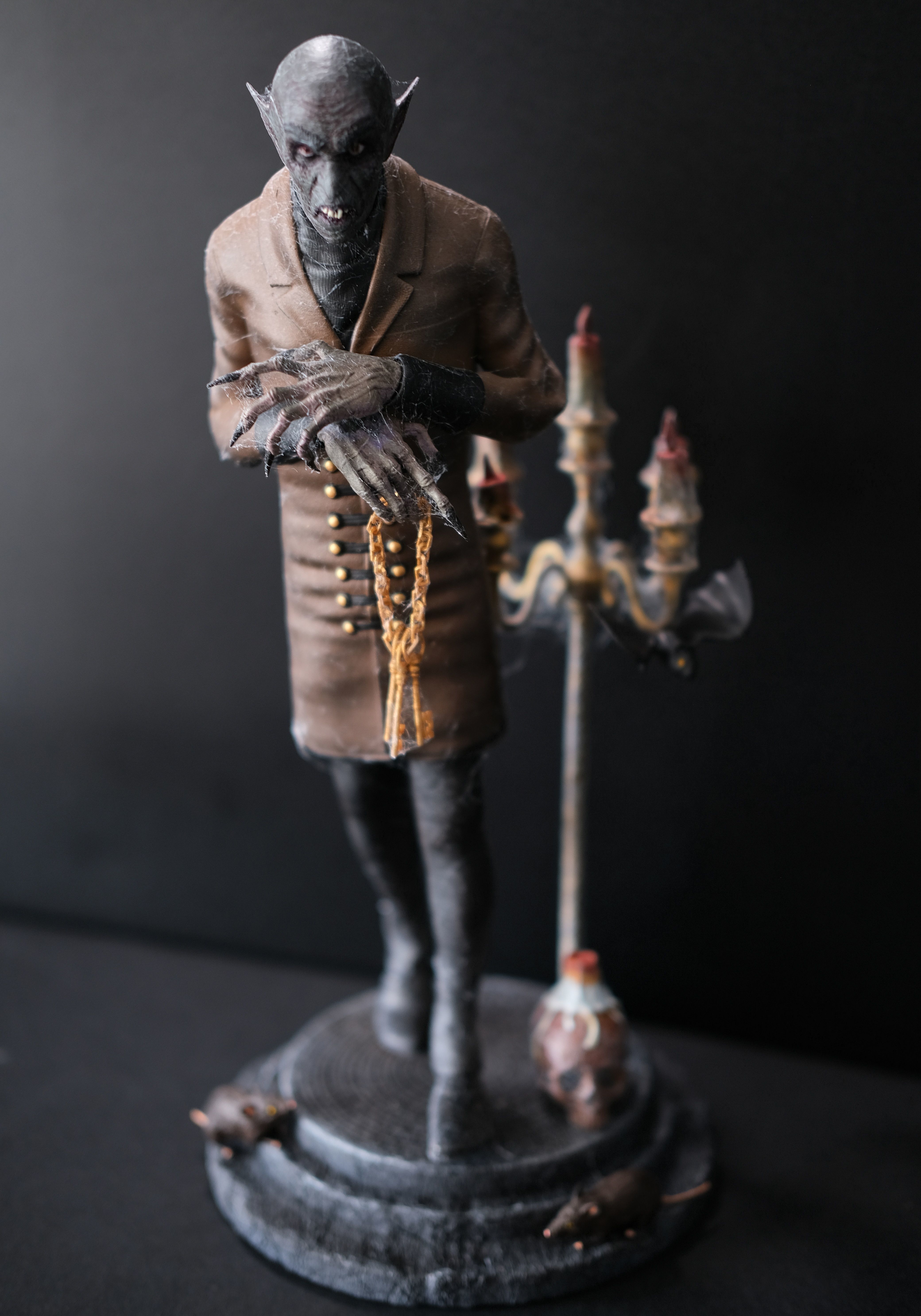 Nosferatu custom statue 3D model 3D printable | CGTrader