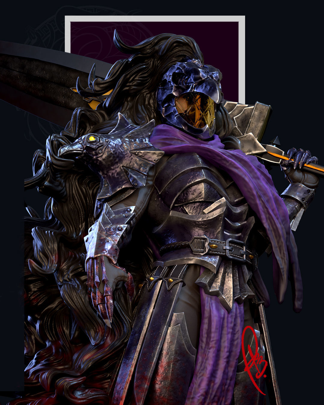 STRIGA BY CREATIVE GEEK MB 3D model 3D printable | CGTrader