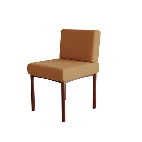 Chair Orange 3D model | CGTrader