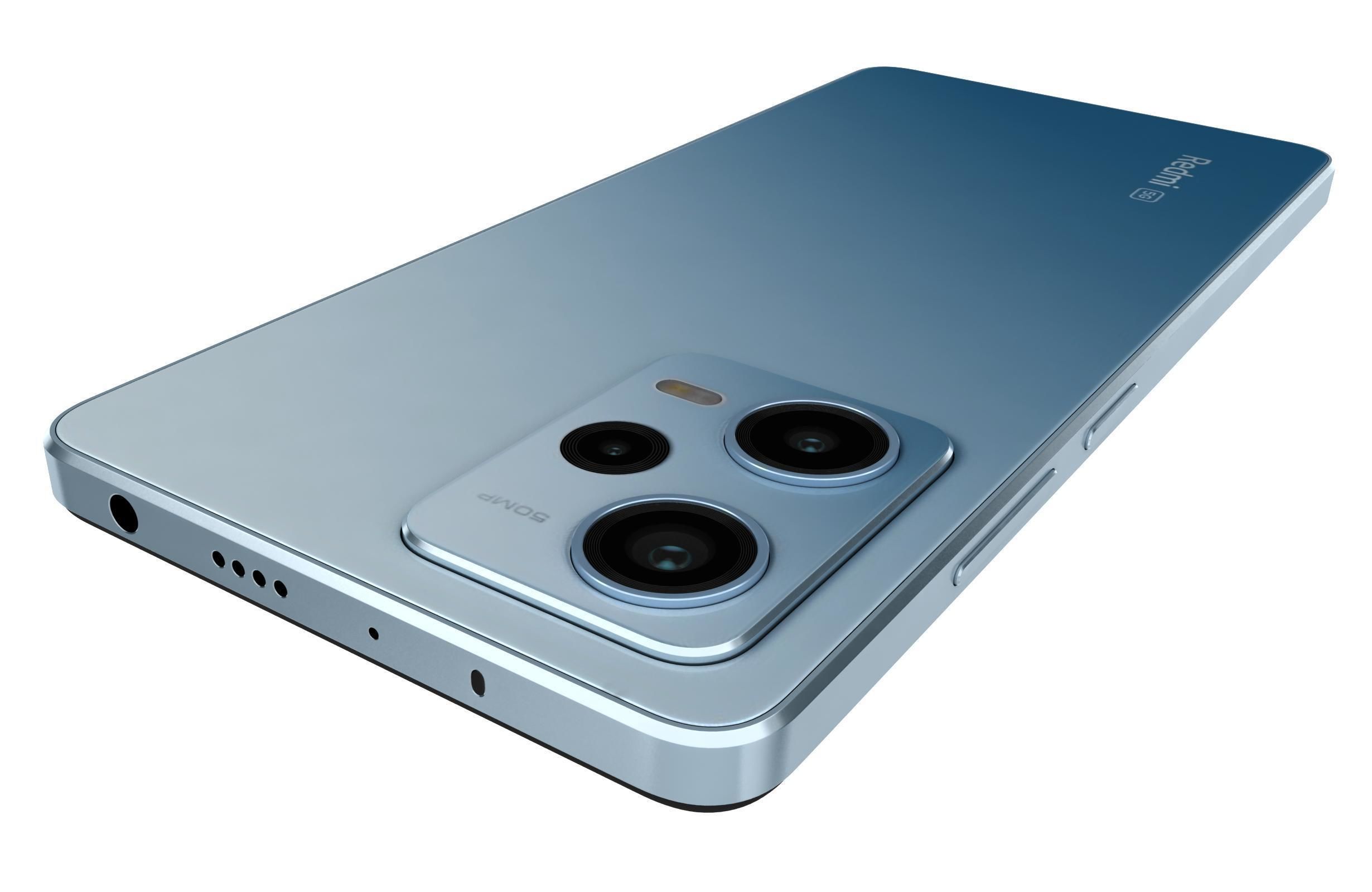 Xiaomi Redmi Note 12 Pro Blue 3D model | CGTrader