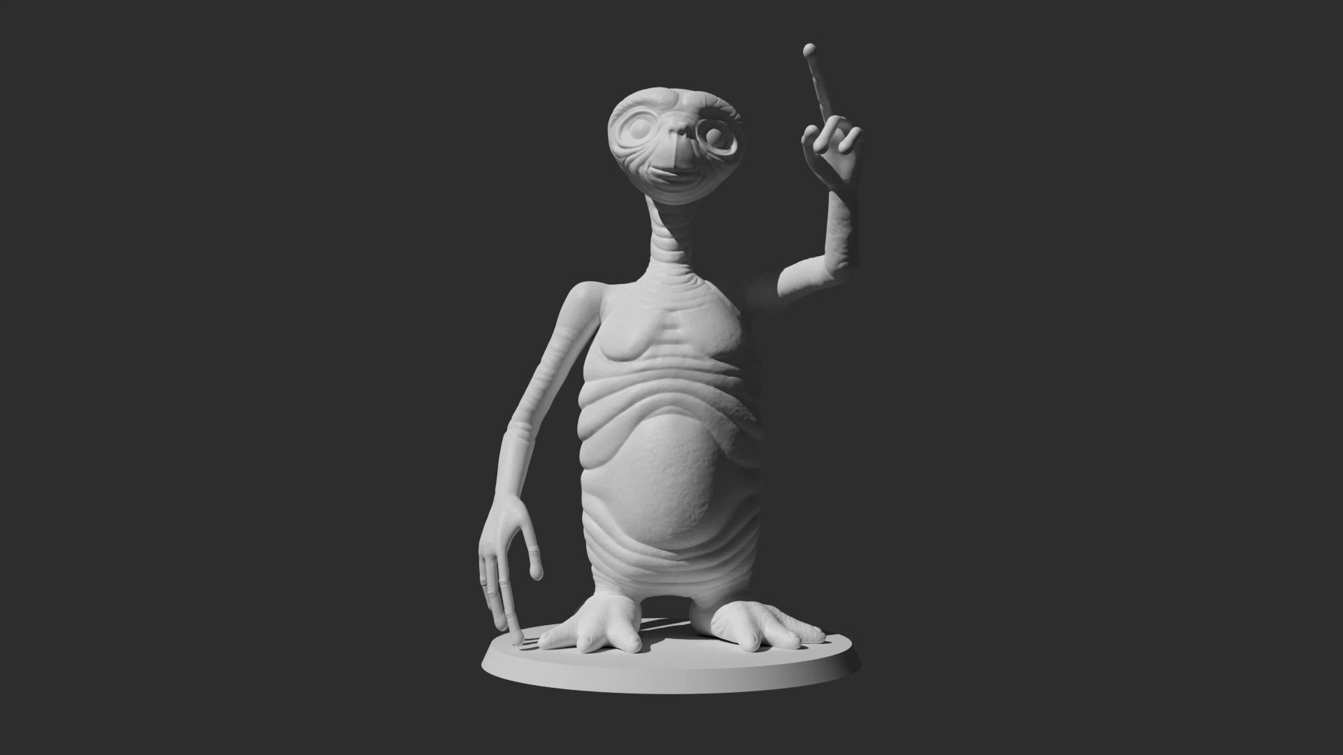ET Figure 3D model 3D printable | CGTrader