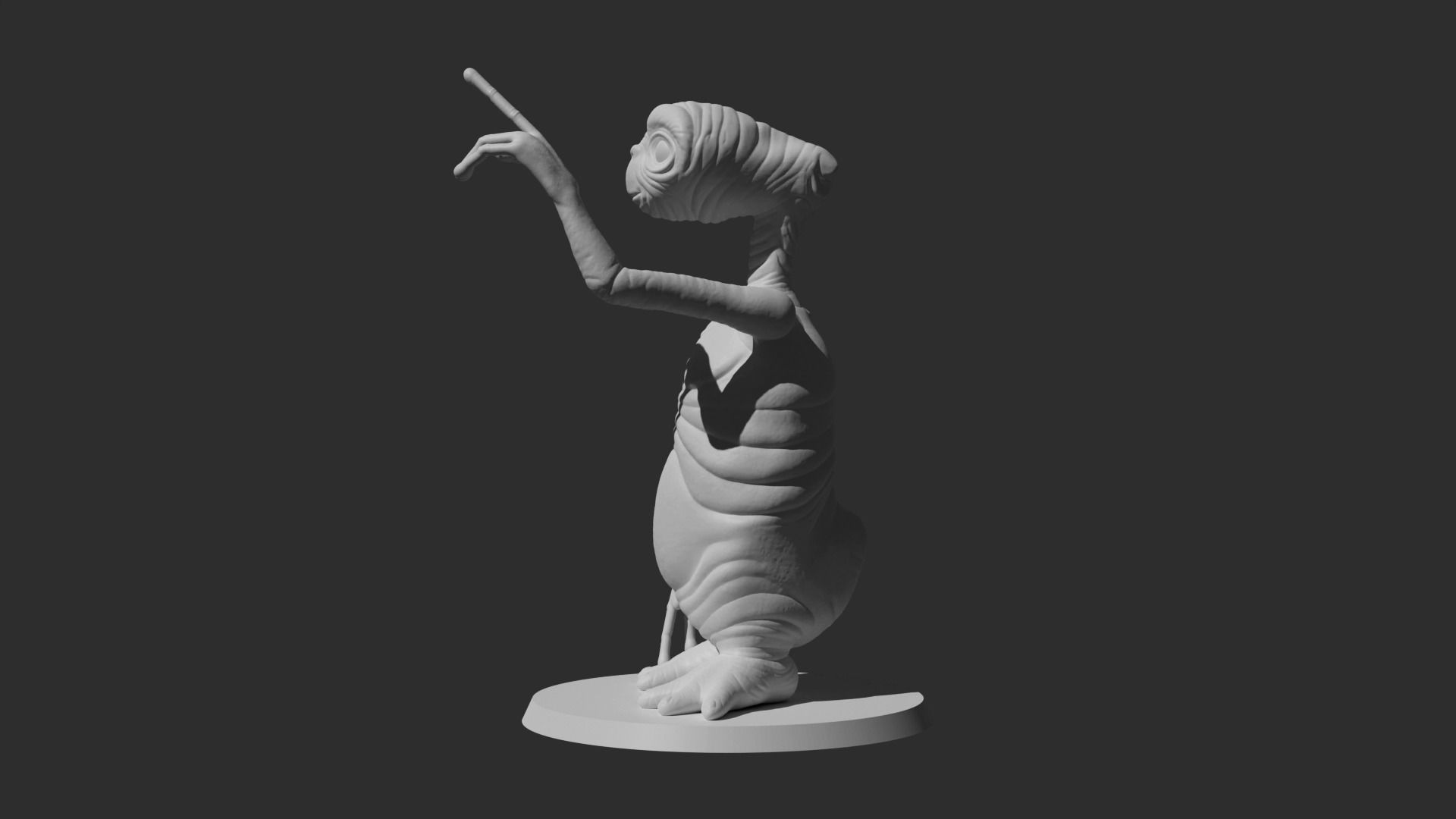 ET Figure 3D model 3D printable | CGTrader
