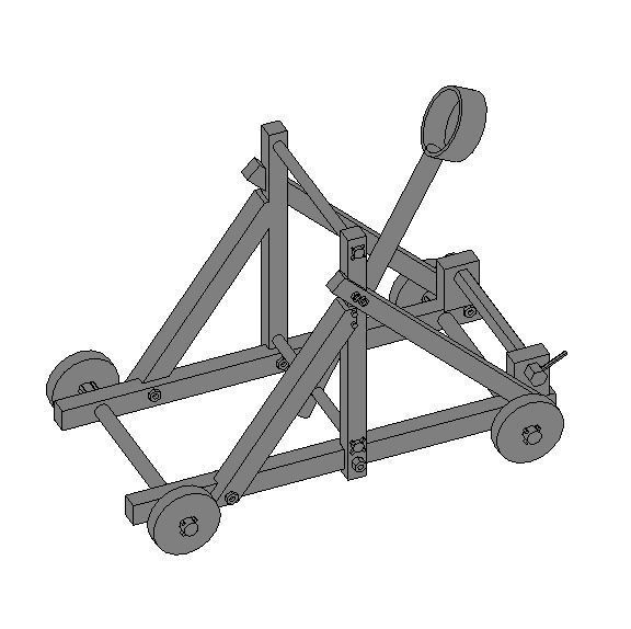 The stone thrower free 3D model 3D printable | CGTrader