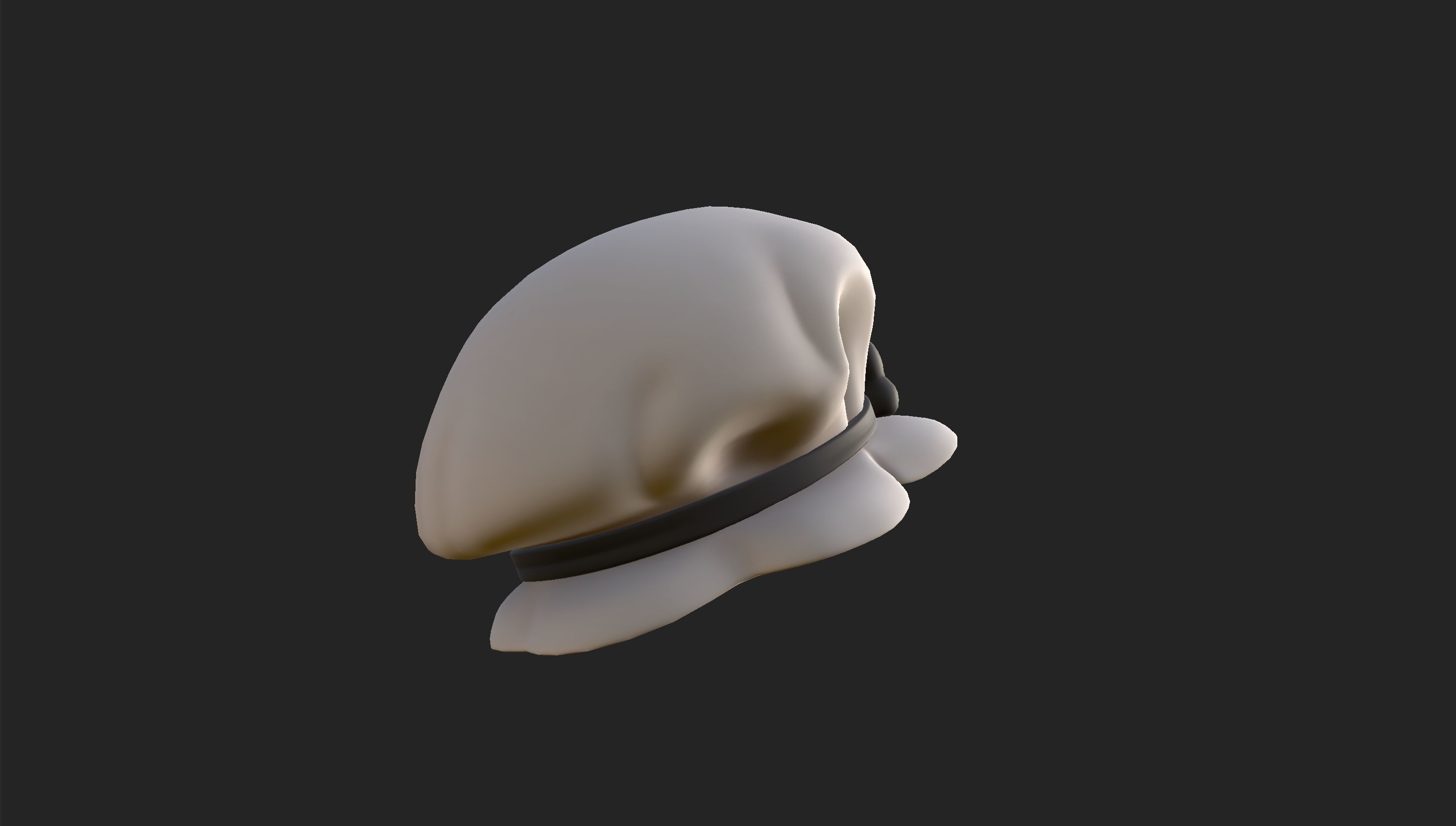 Hat007 Maid Hat 3D model | CGTrader