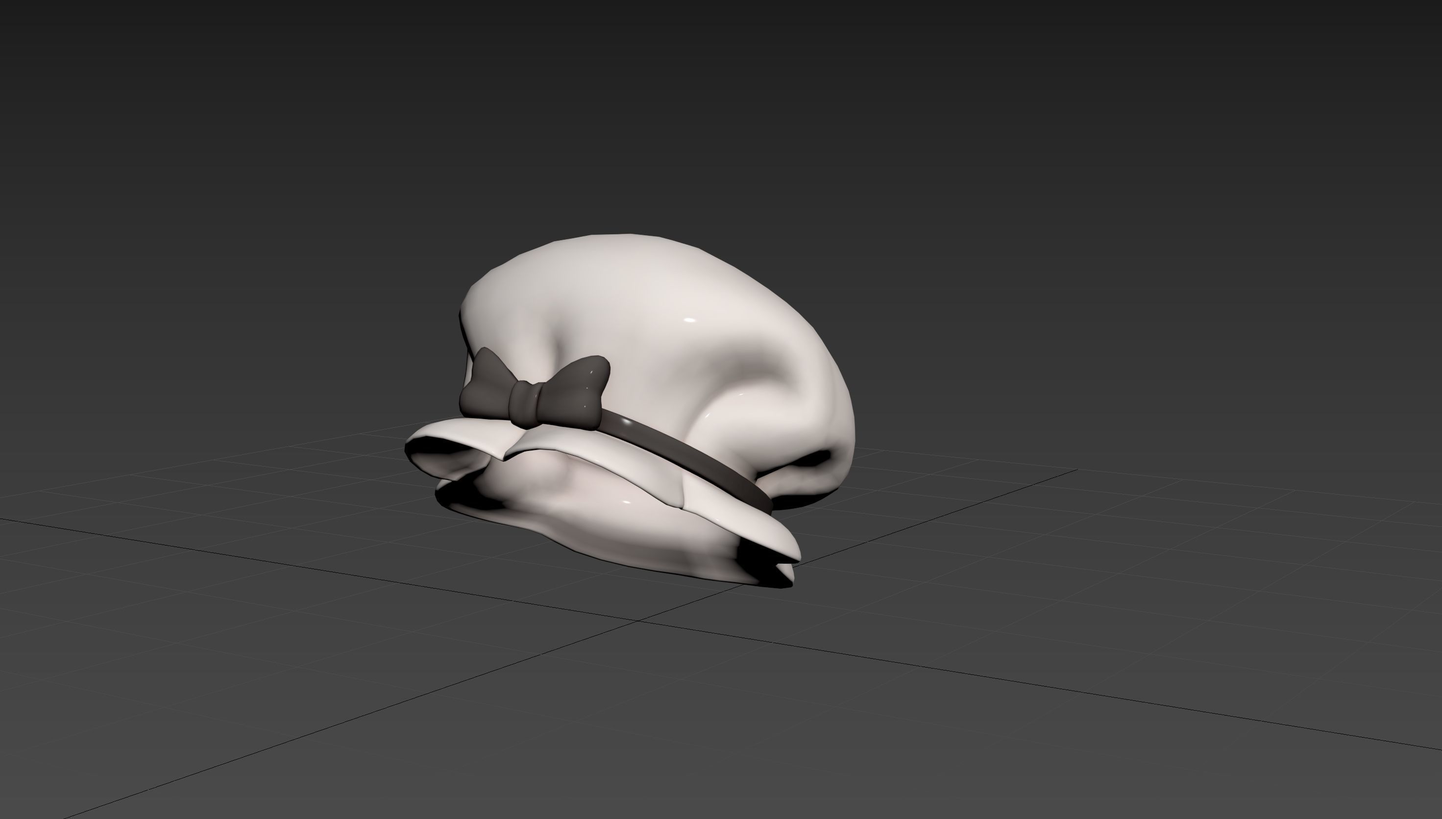 Hat007 Maid Hat 3D model | CGTrader