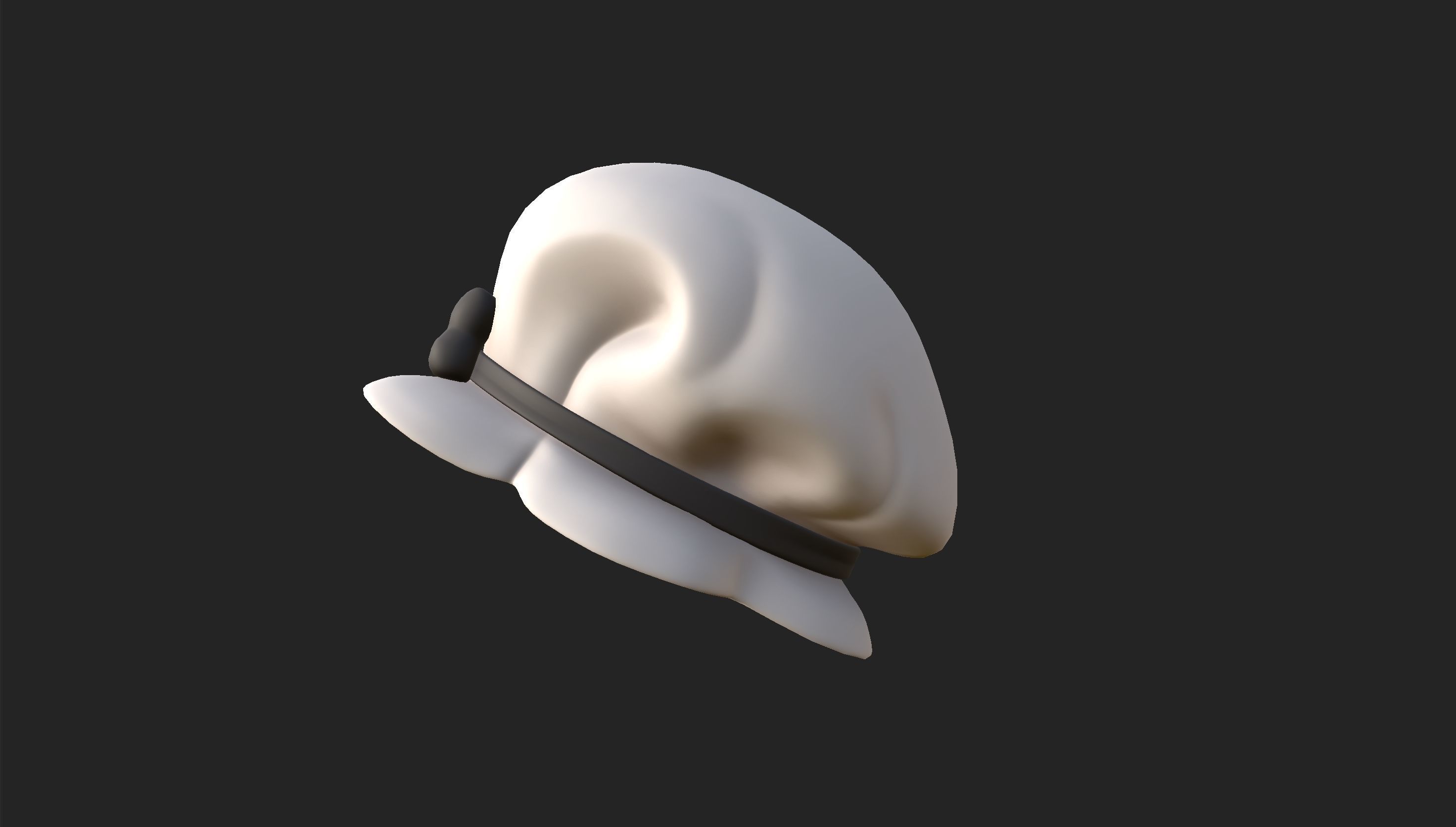 Hat007 Maid Hat 3D model | CGTrader