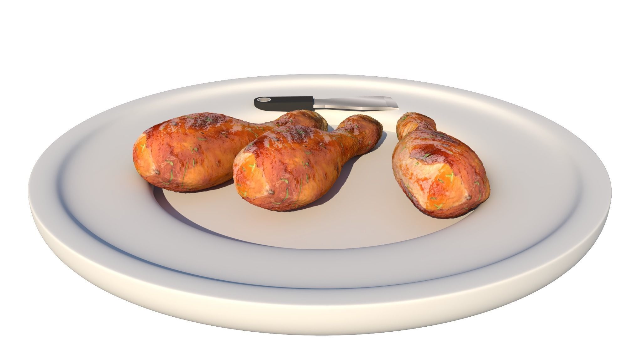 chicken piece 3d model 3D model | CGTrader