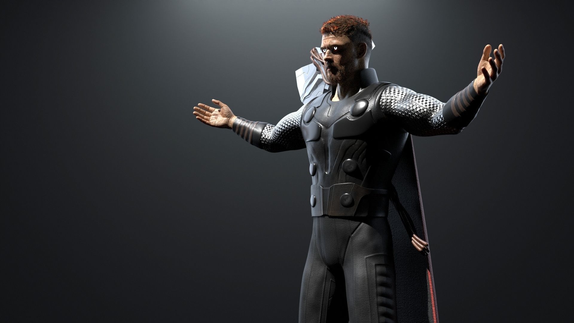 3D model Thor Rigged VR / AR / low-poly | CGTrader