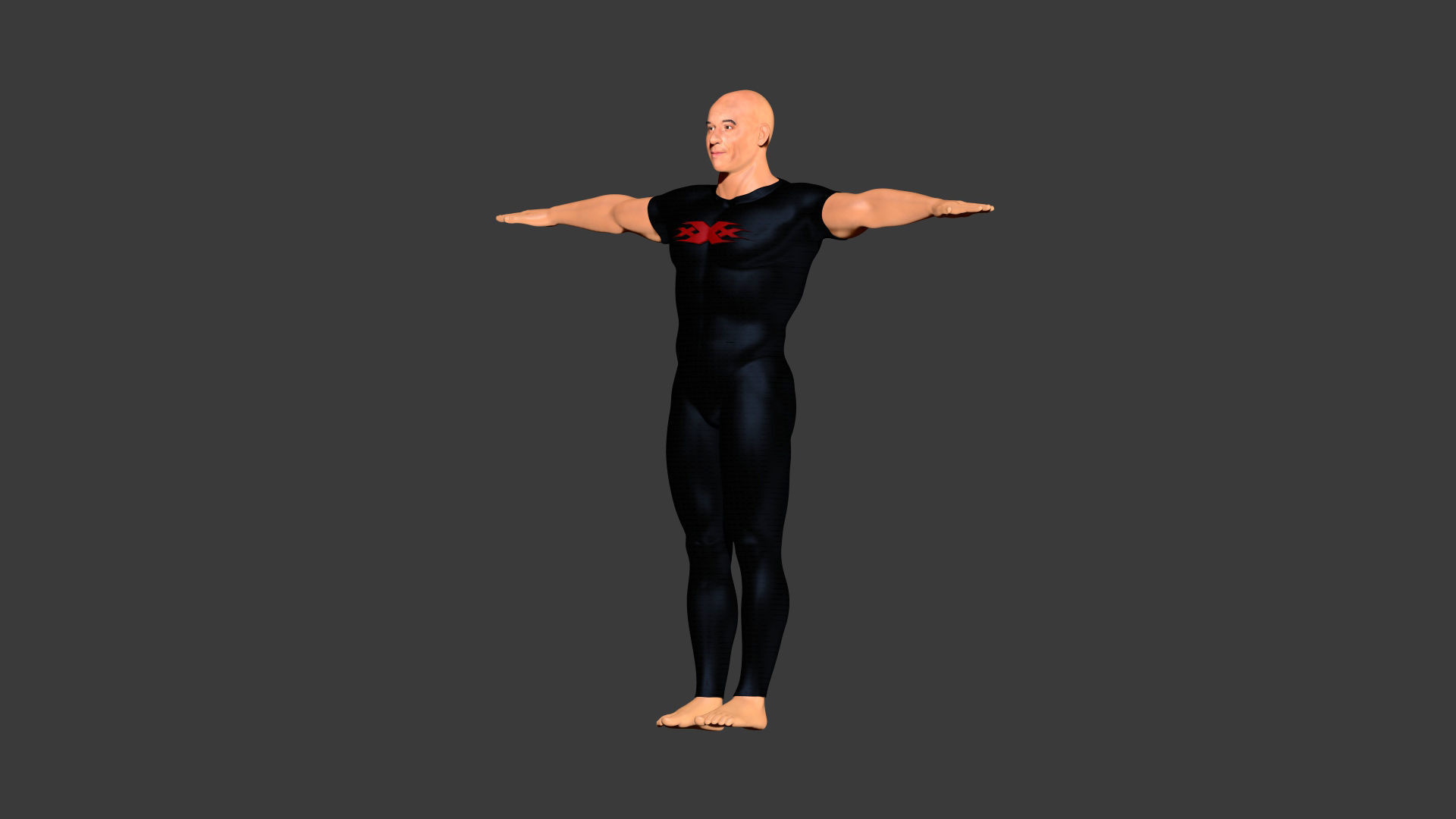 Vin Diesel ZBrush 3D model 3D model | CGTrader