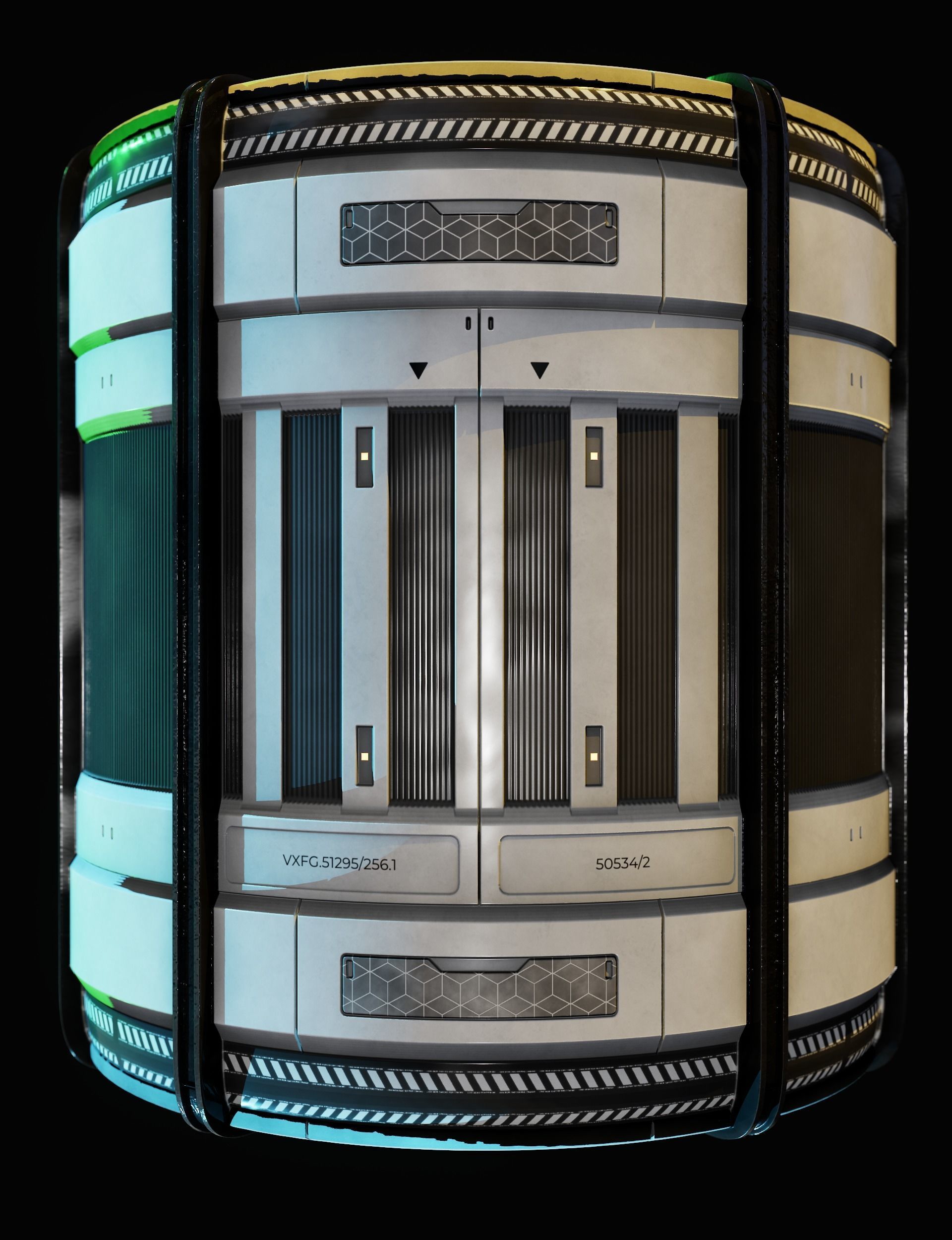 9 SCI FI MATERIAL HARDSURFACE COLLECTION VOL 02 Texture | CGTrader