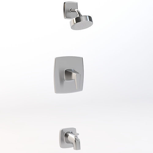 Arkitek 1-Handle Tub andShower 3D model | CGTrader