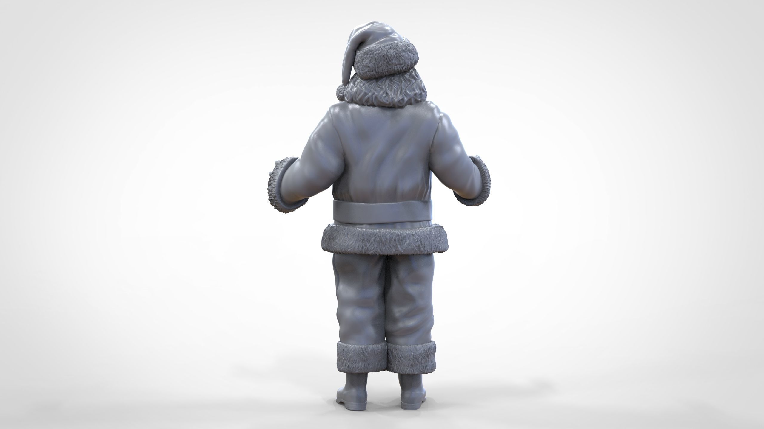 Christmas Collection 3 Santa Claus Christmas tree stuff 3D model 3D ...