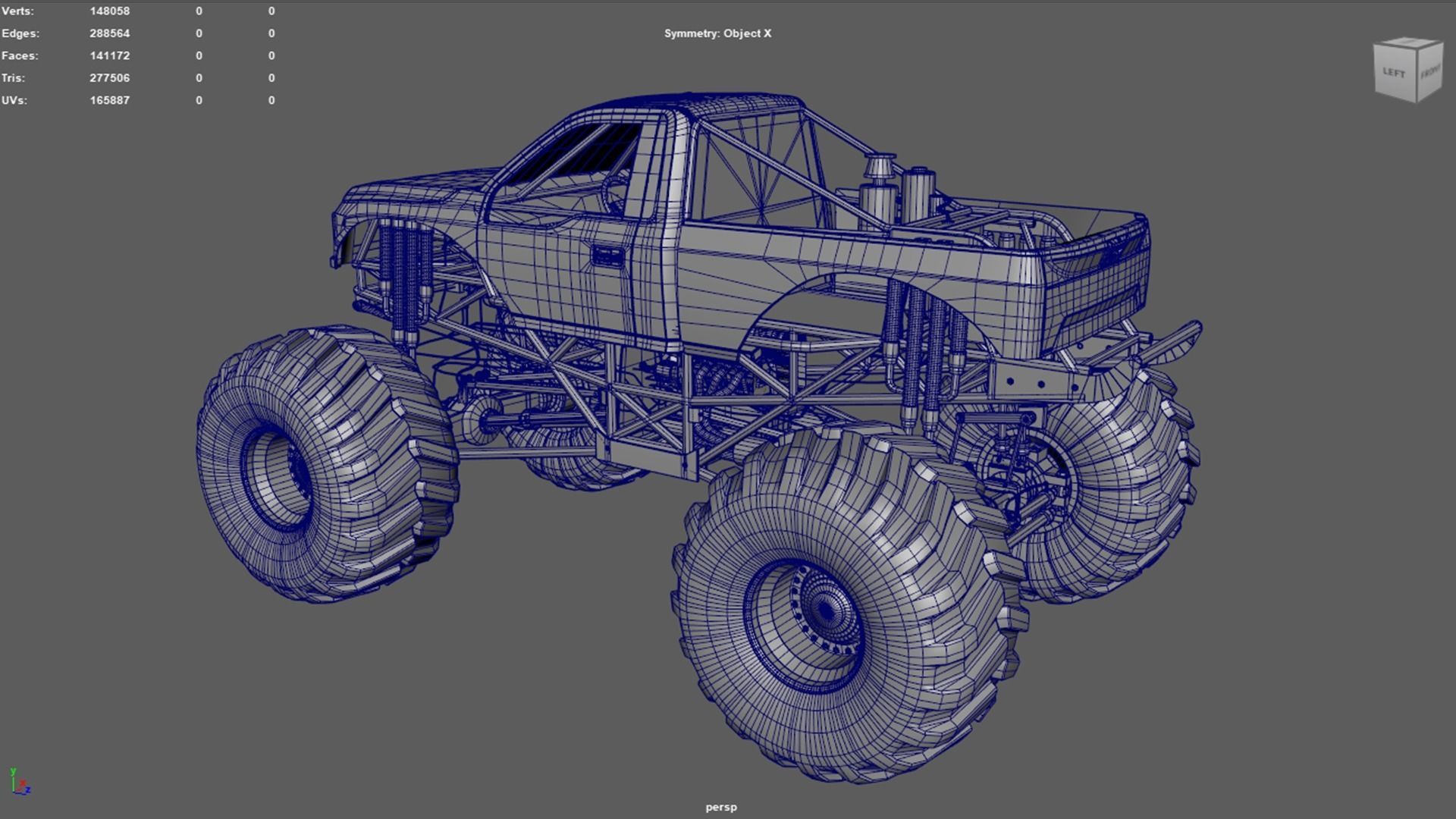 3D model Monster Truck Bigfoot 3D model VR / AR / low-poly | CGTrader