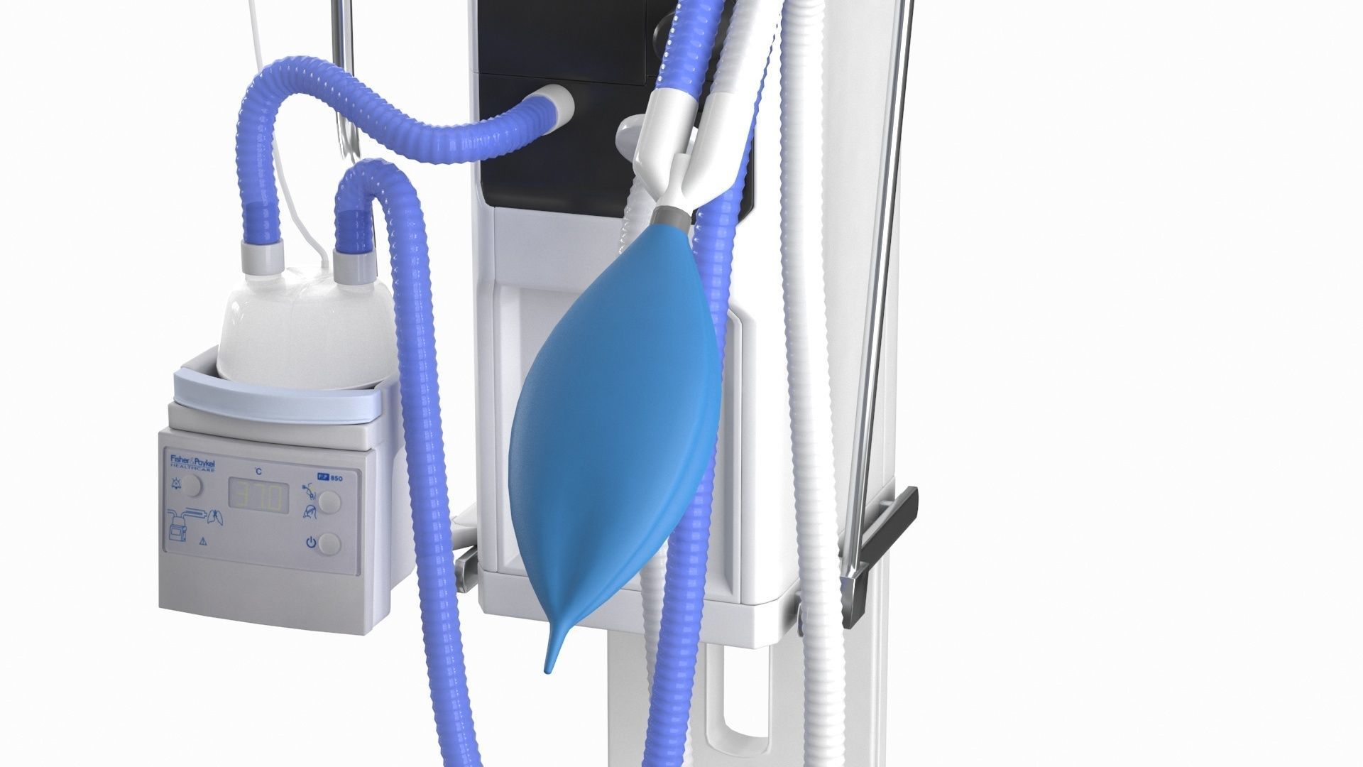 3D model Ventilator Servo - U VR / AR / low-poly | CGTrader