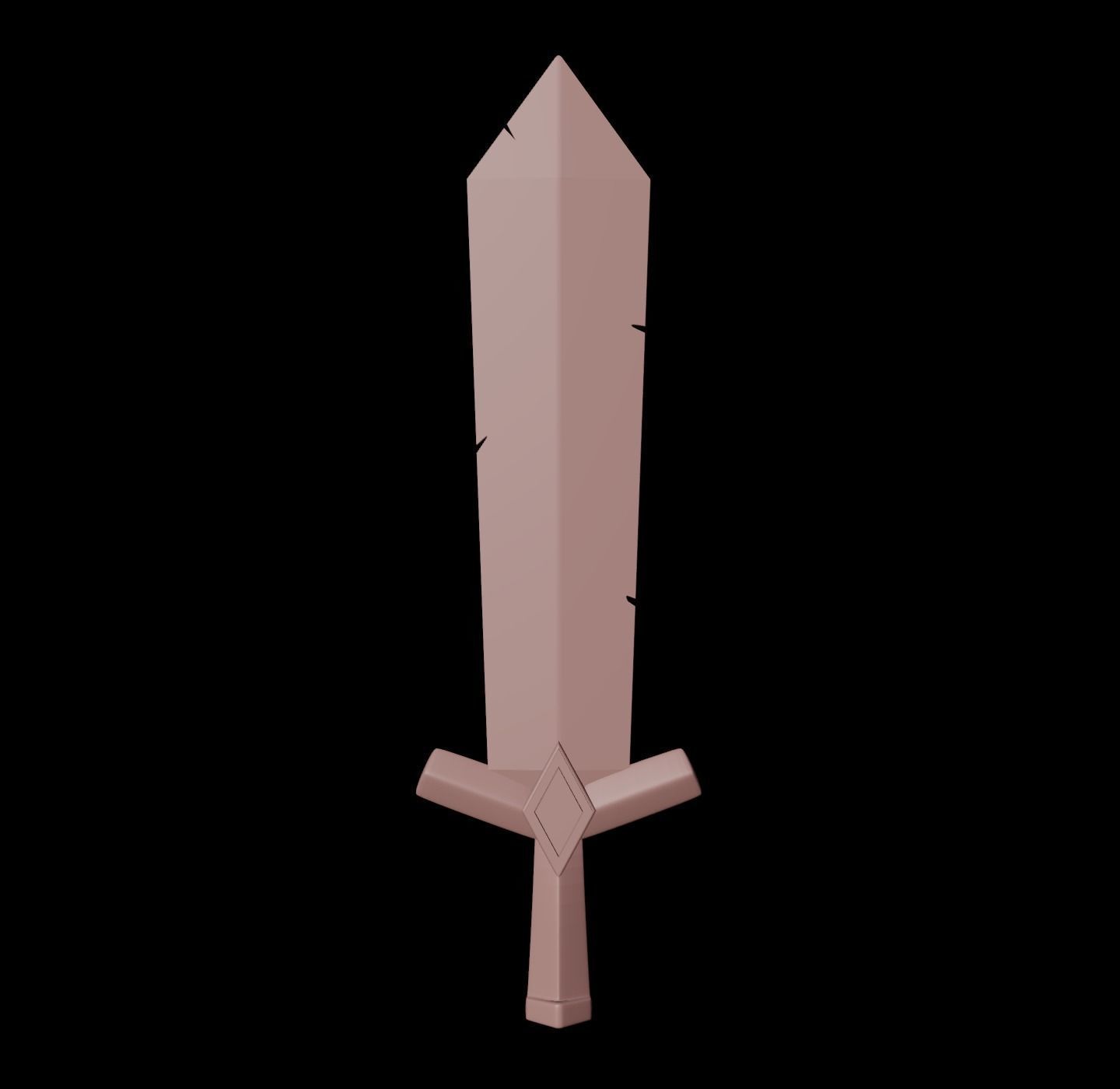 clash of clans sword free VR / AR / low-poly 3D model rigged | CGTrader