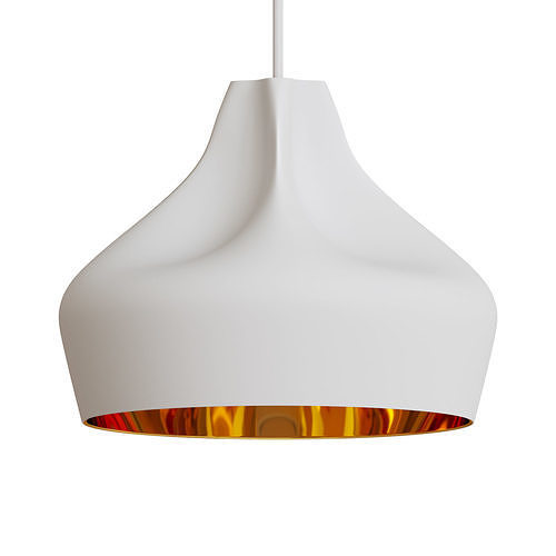 Pleat Box 24 LED Pendant Light 3D model | CGTrader