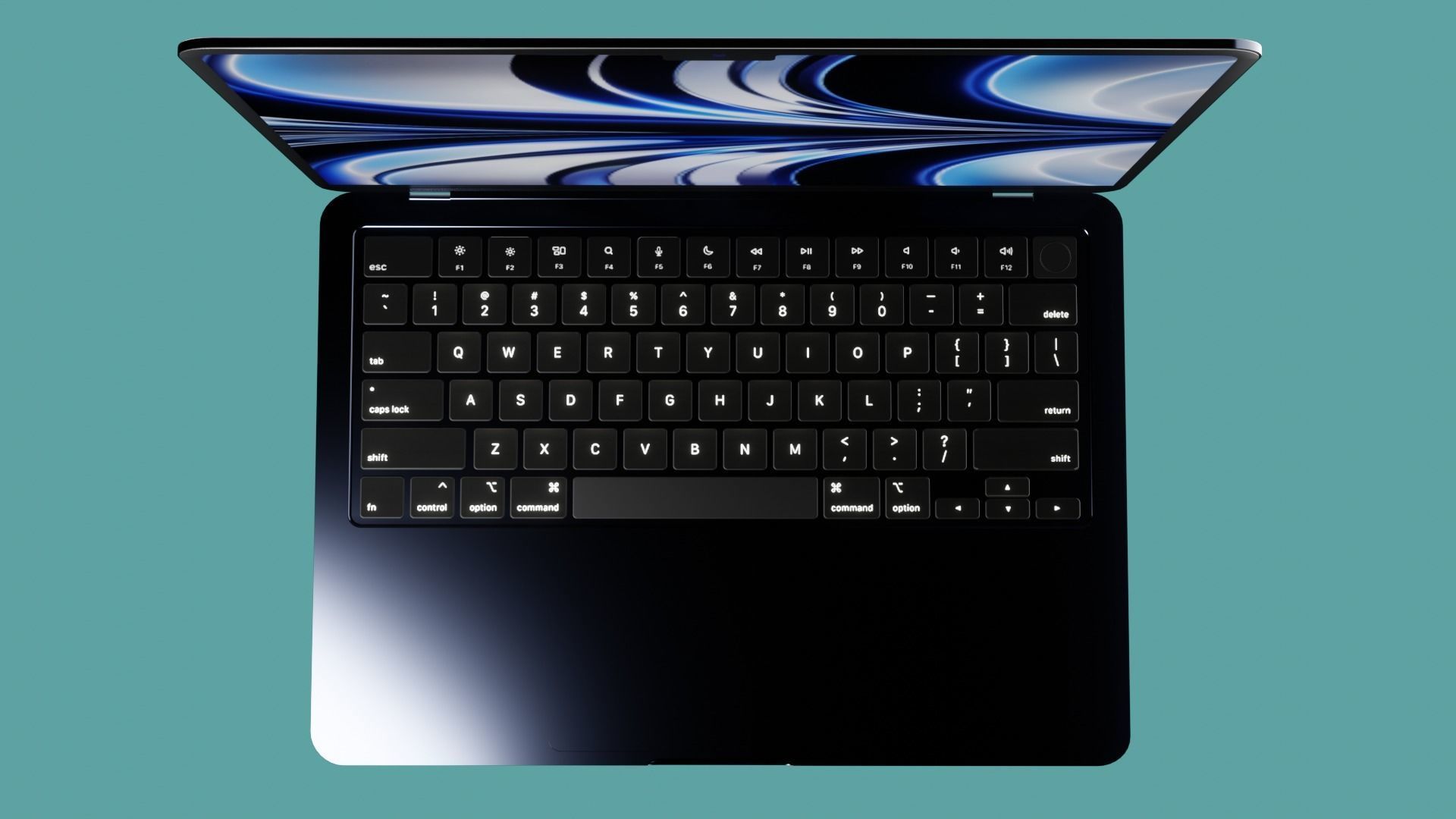 3D model Macbook Air M2 2022 VR / AR / low-poly | CGTrader