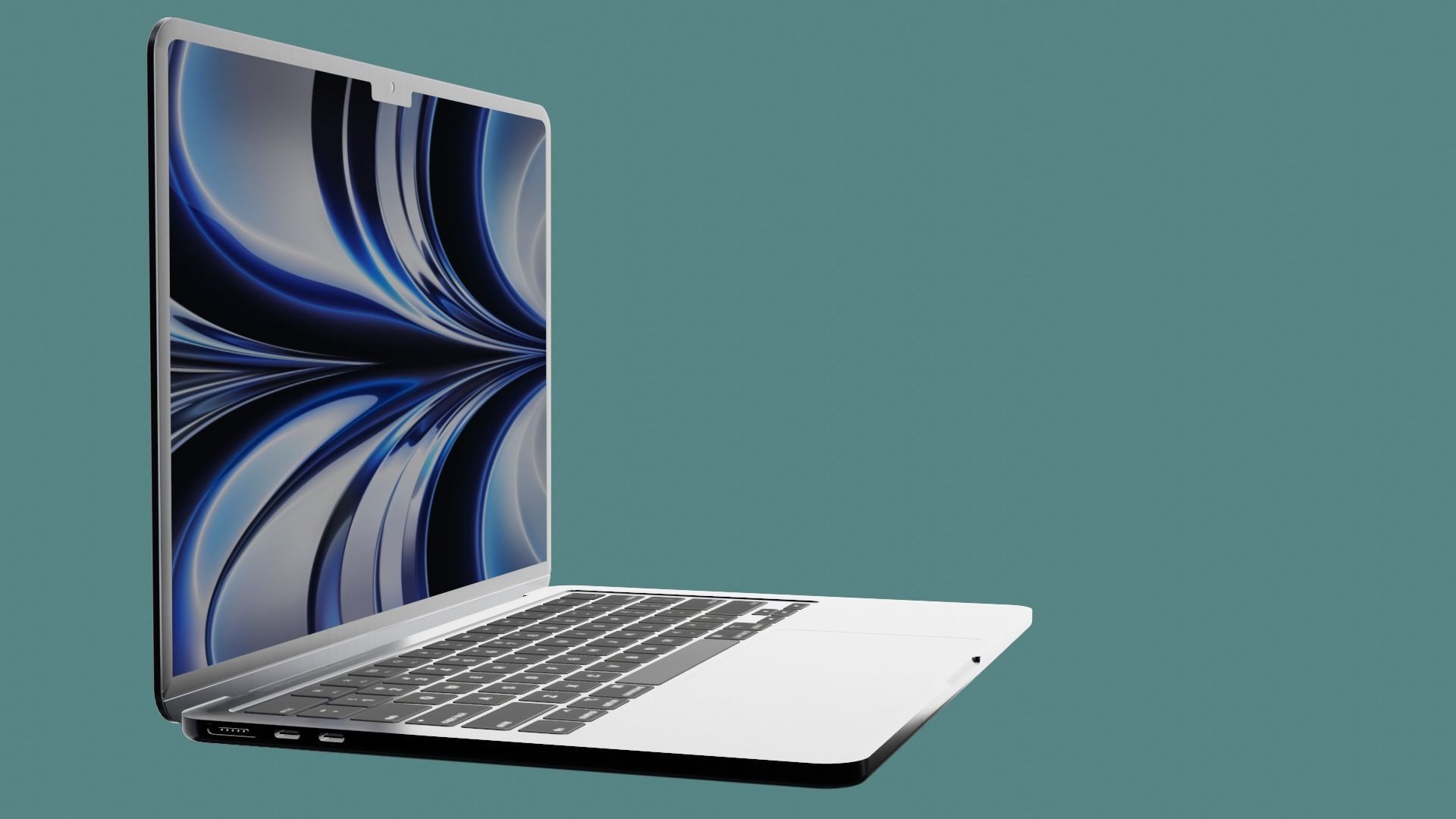 3D model Macbook Air M2 2022 VR / AR / low-poly | CGTrader