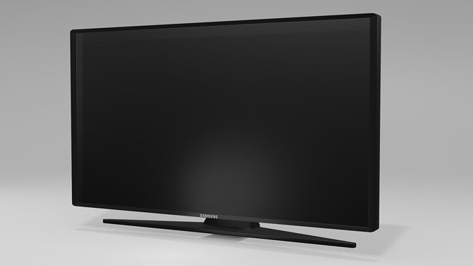 3D model 55 Inch Samsung TV VR / AR / low-poly | CGTrader
