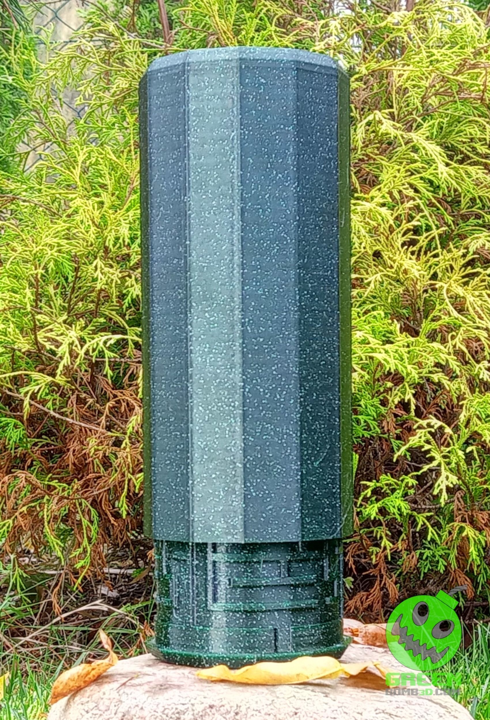 Cylinder MAZE with large storage compartment 3D model 3D printable ...