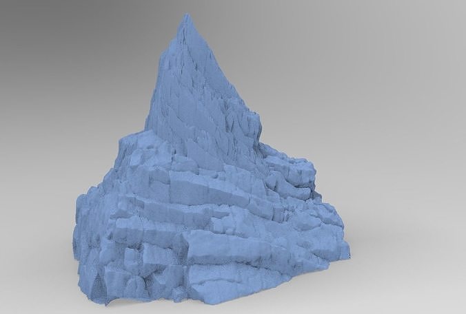 Dark Horror Cliffs 4 3D model | CGTrader