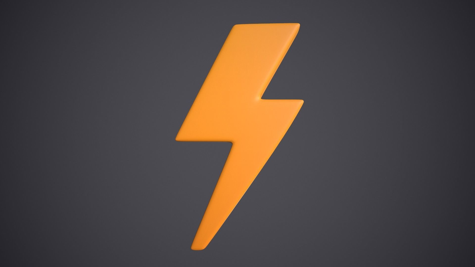 3D model Flash Icon VR / AR / low-poly | CGTrader