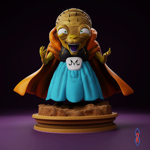 Babidi Fant Art 3D model 3D printable | CGTrader