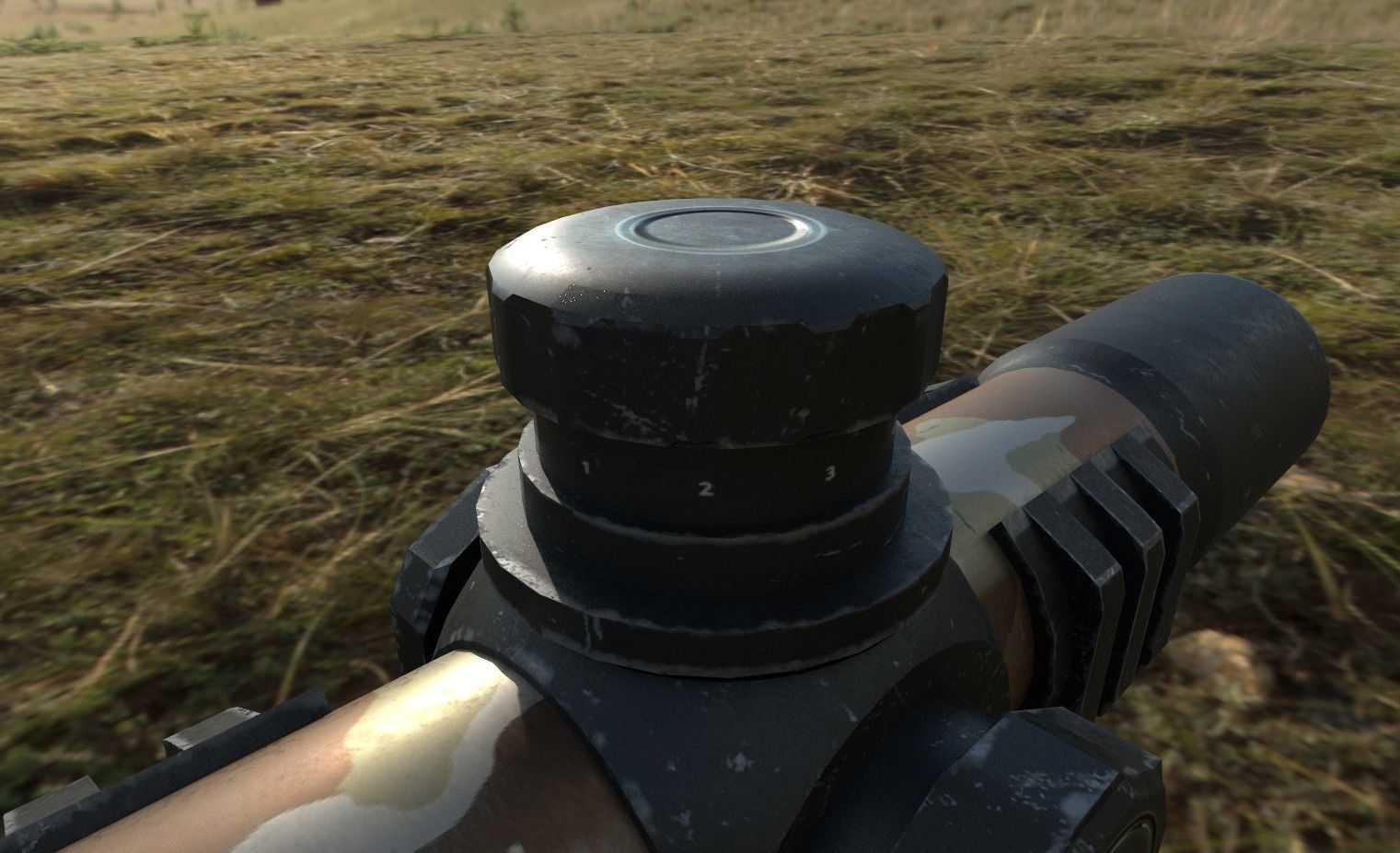 3D model Rifle Magnification Scope VR / AR / low-poly | CGTrader