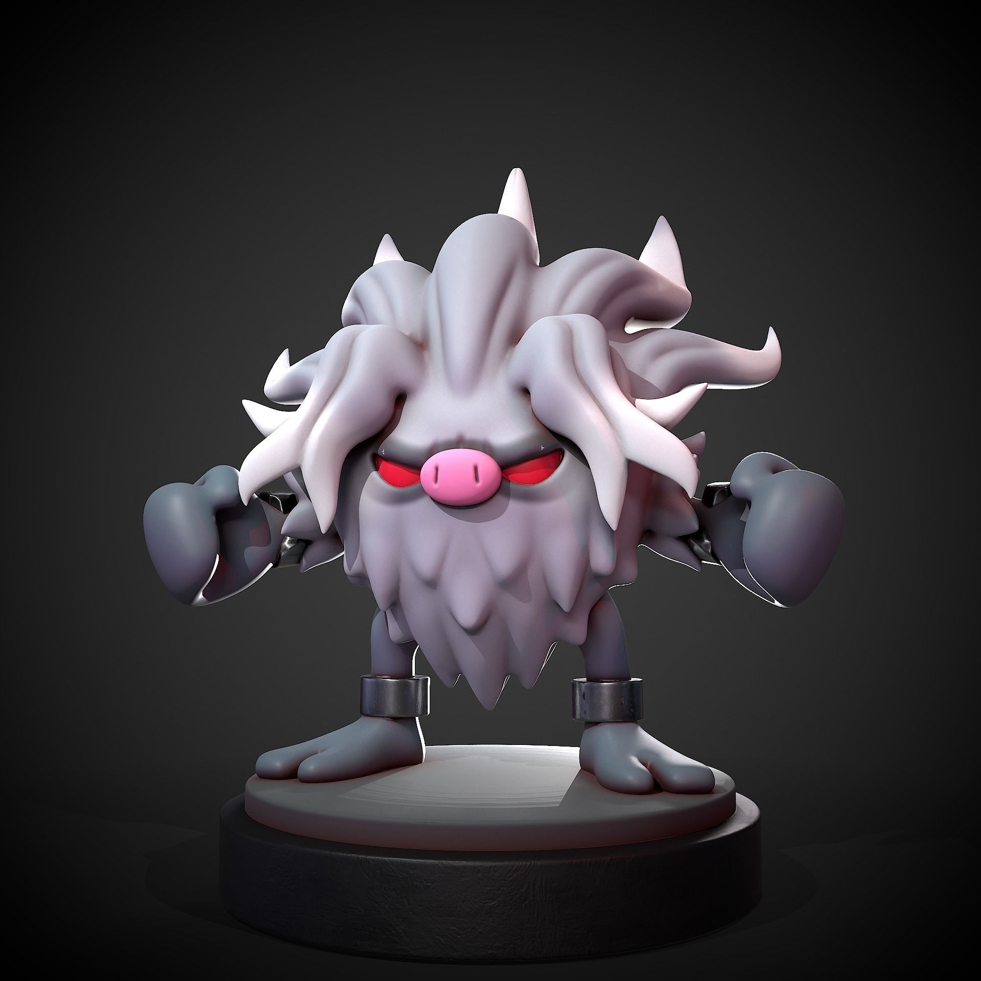 ANNIHILAPE STL - POKEMON SCARLET POKEMON VIOLET 3D model 3D printable ...