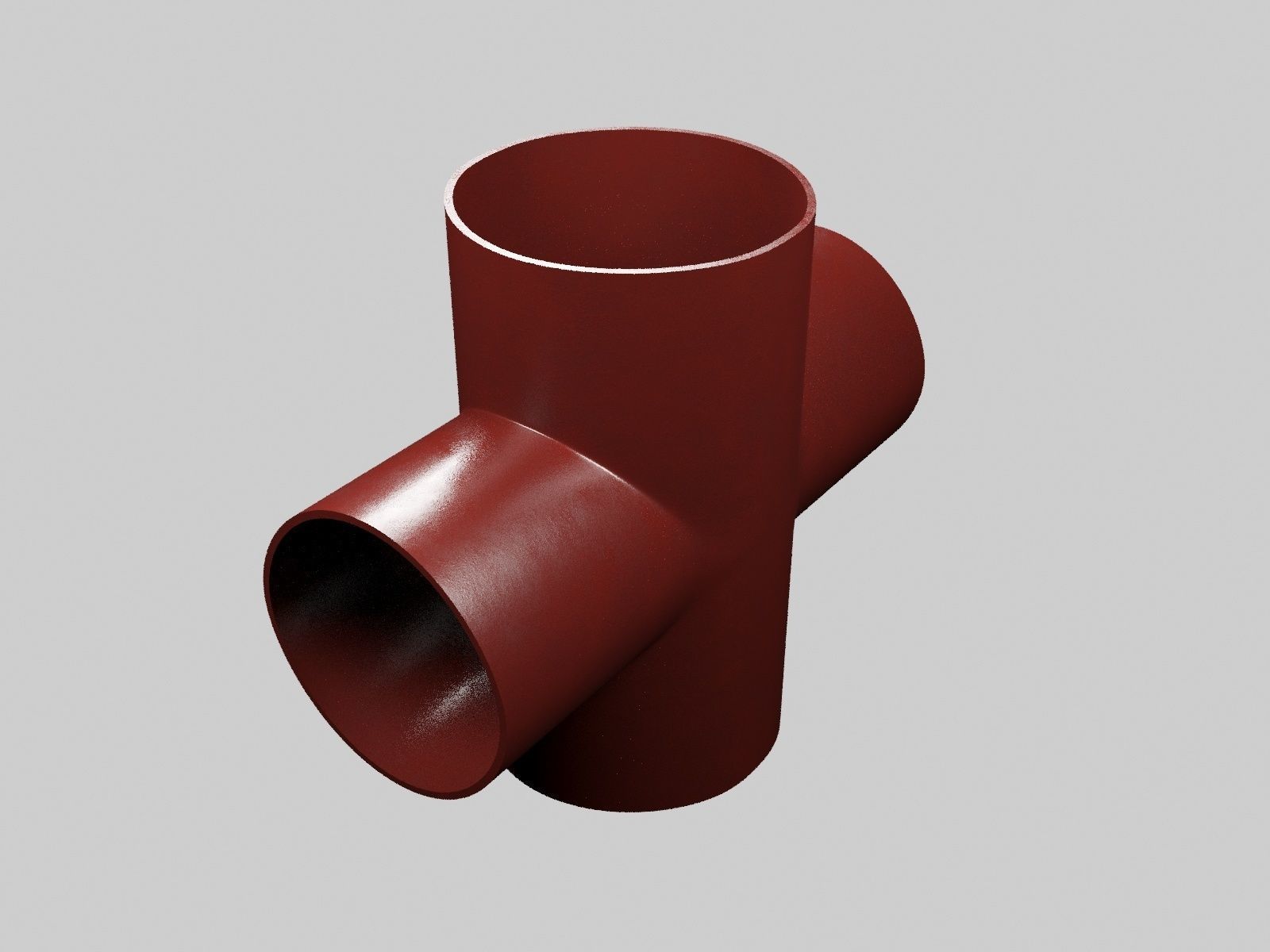 SML cast iron pipes and fittings 3D model | CGTrader
