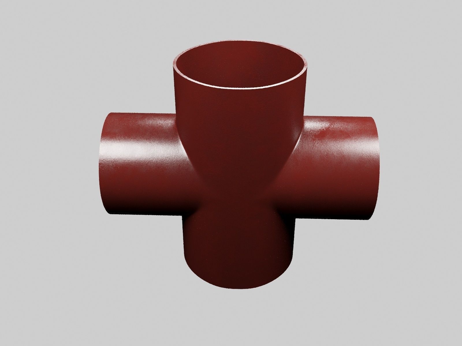SML cast iron pipes and fittings 3D model | CGTrader