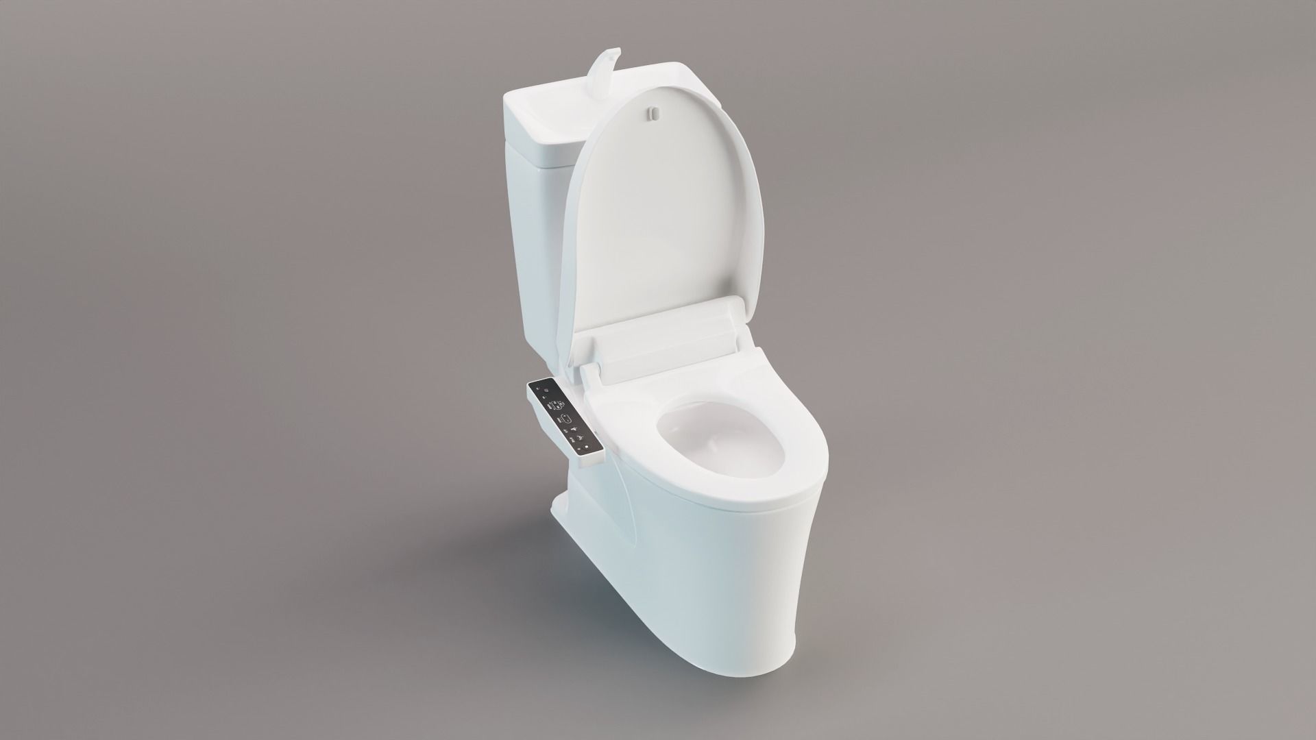 Japanese Toilet02 3D model | CGTrader