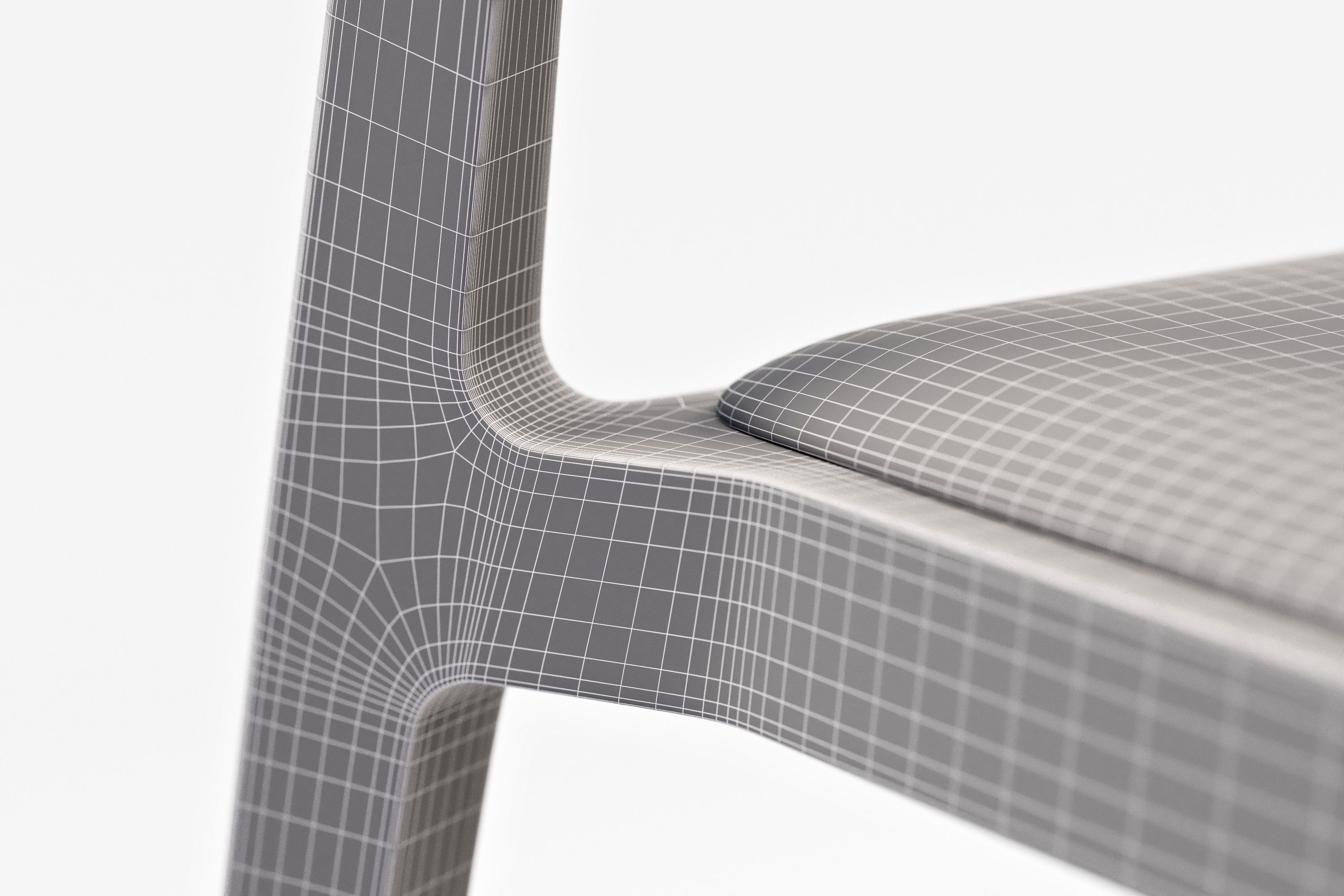 Actiu Wing Stackable Chair - Vintage Style for Collective Spaces 3D ...