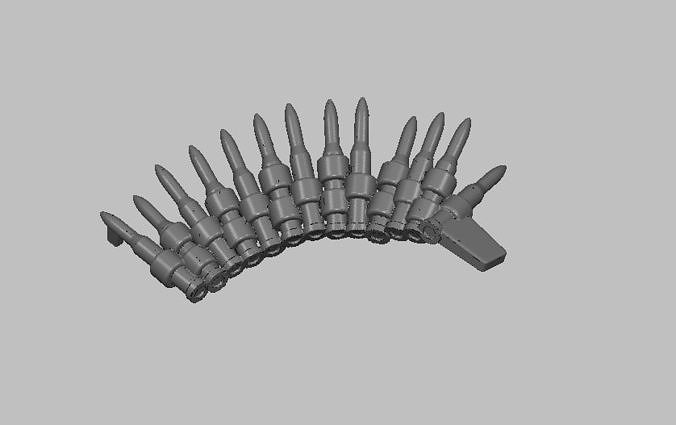 Bullets group of 3D model 3D printable | CGTrader
