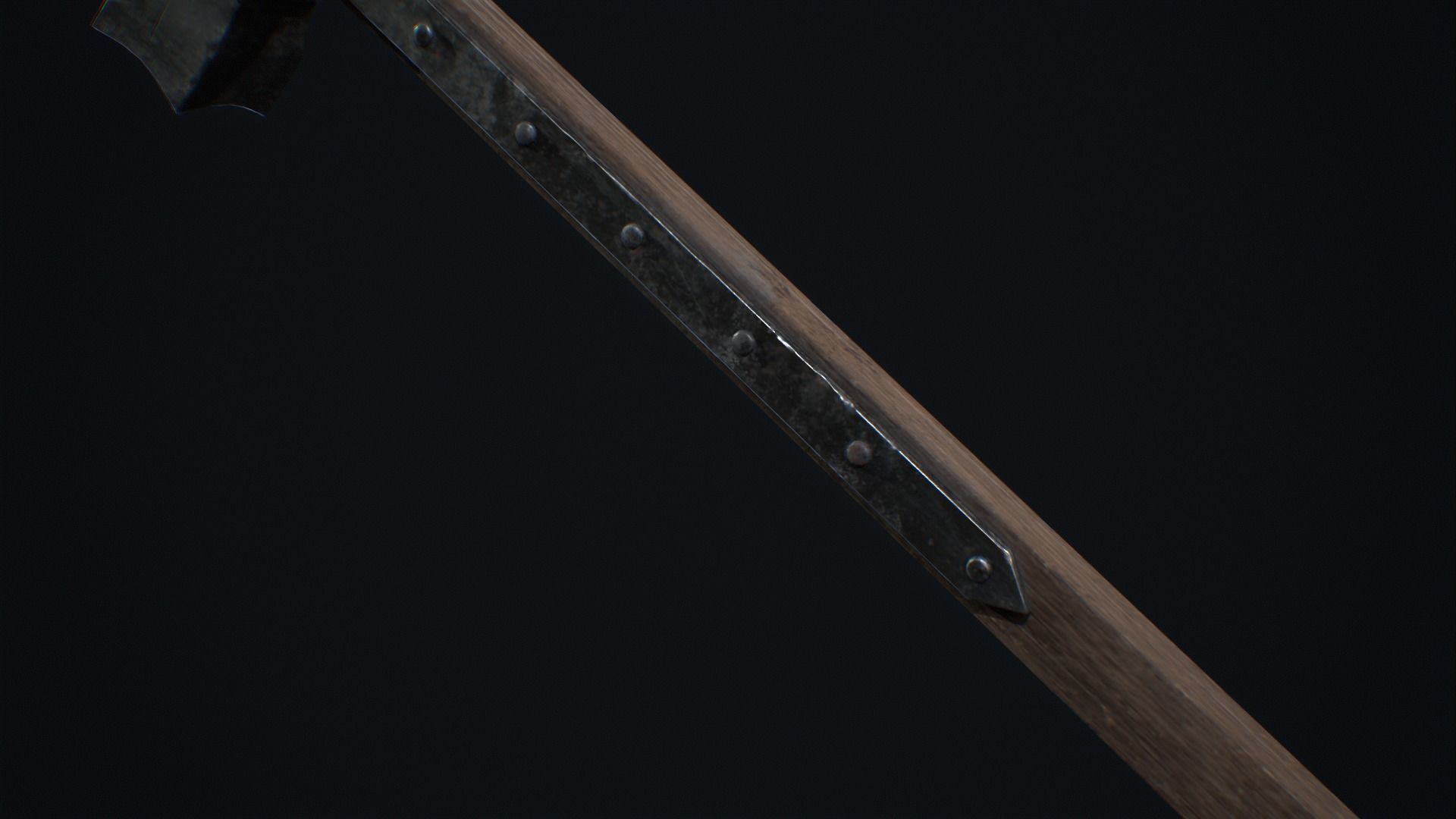 3D model Medieval Weapon War Hammer -PBR- Game Ready VR / AR / low-poly | CGTrader