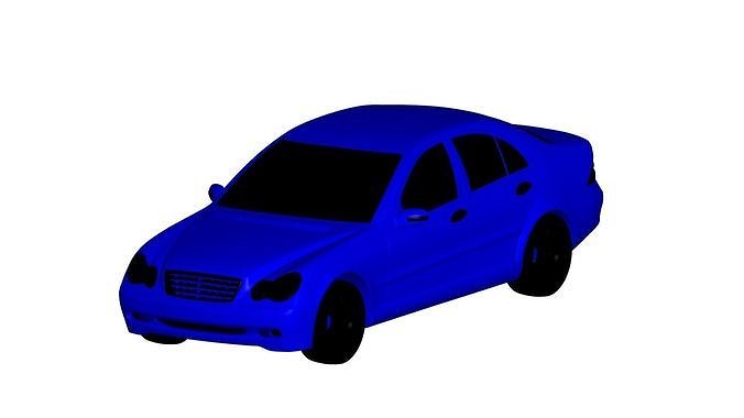 Mercedes Benz C-class 203 3D model | CGTrader