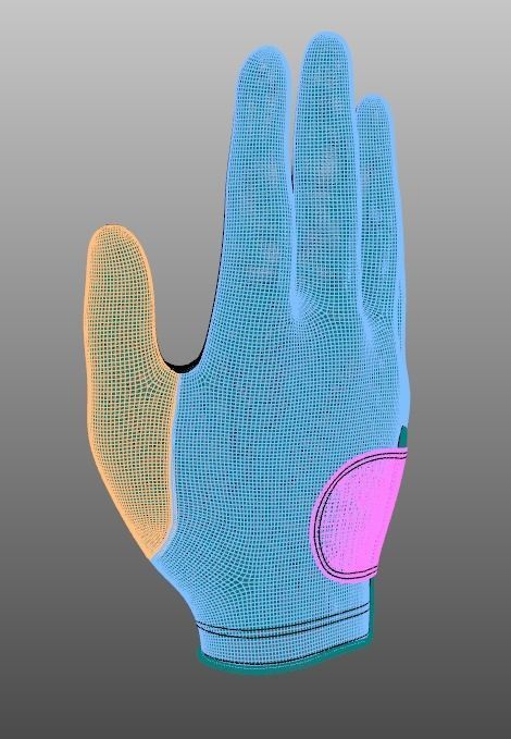 glove goft 3D model | CGTrader