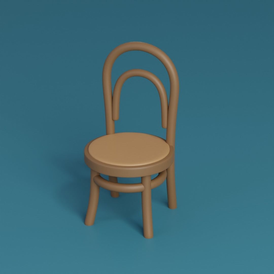 3D model Cartoon chairs VR / AR / low-poly | CGTrader
