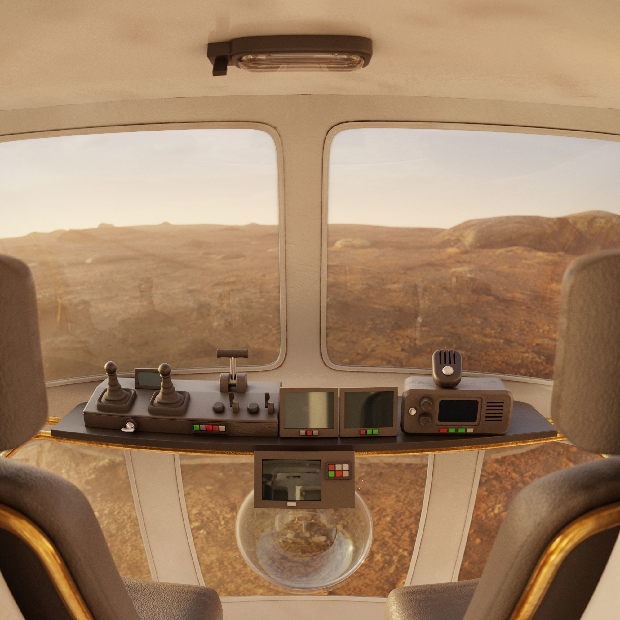 3D model Space Exploration Vehicle PBR VR / AR / low-poly | CGTrader