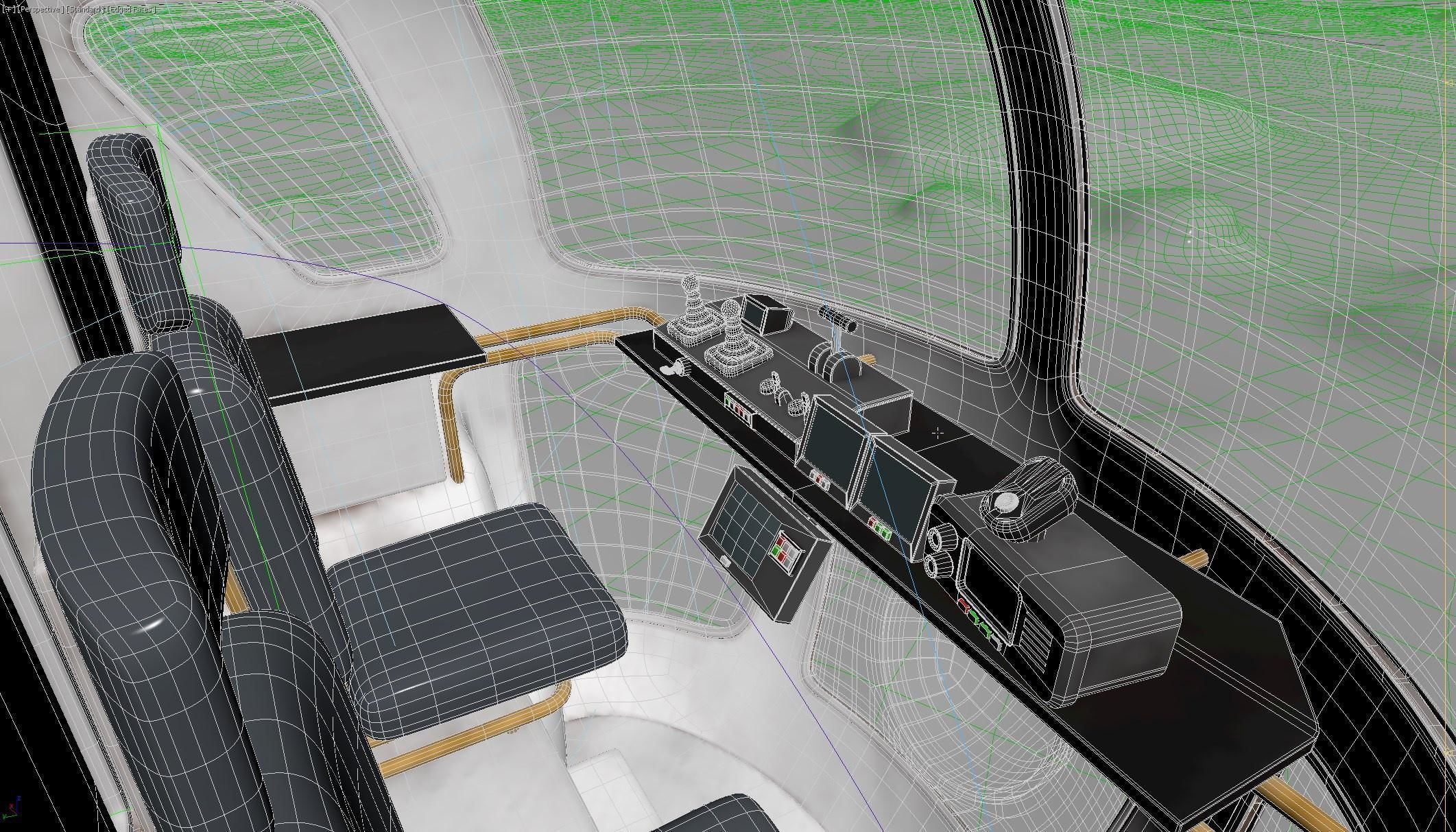 3D model Space Exploration Vehicle PBR VR / AR / low-poly | CGTrader