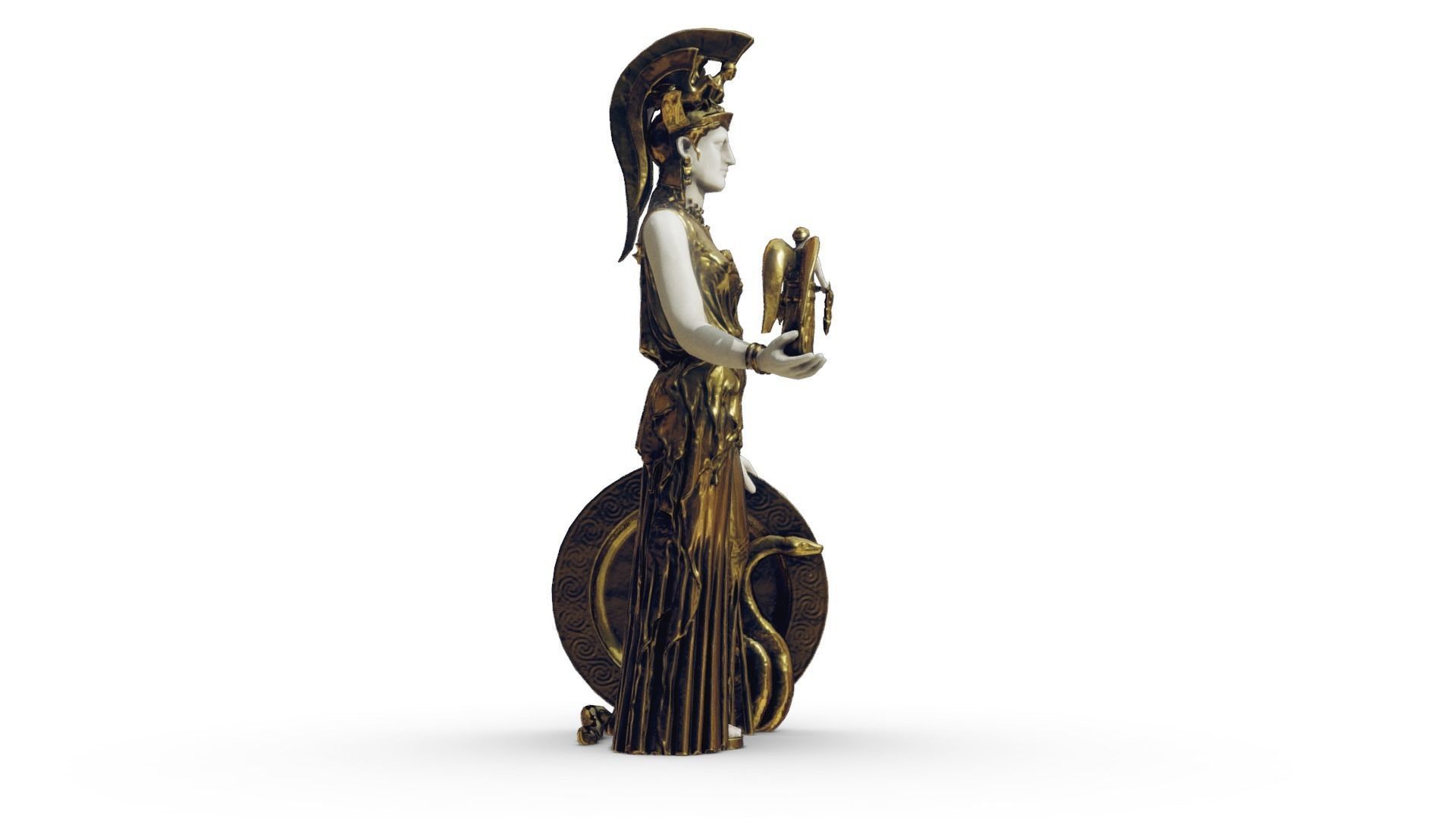 3D model Athena Parthenos VR / AR / low-poly | CGTrader