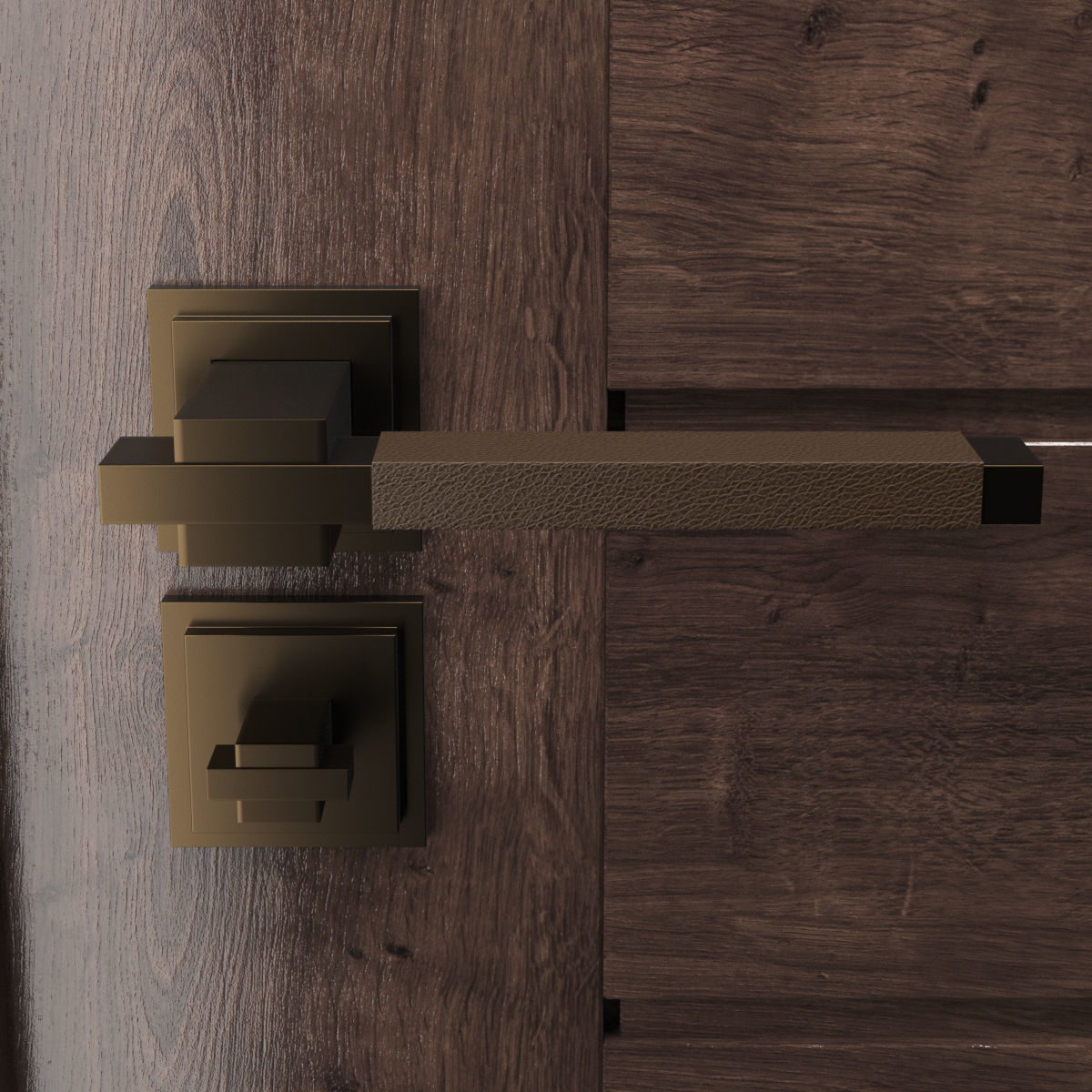 Door handles collection set 2 3D model | CGTrader