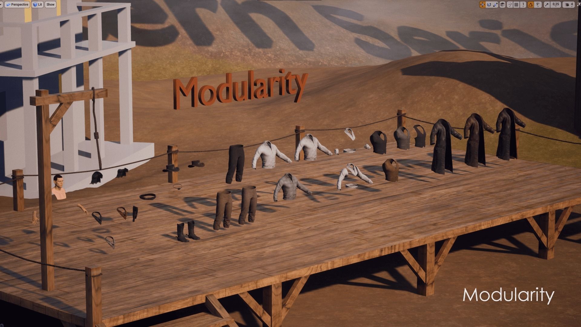 3D model Bandit Western Wild West Adventure Survival Shooter Character ...