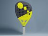Carbon fiber padel racket 3D model | CGTrader